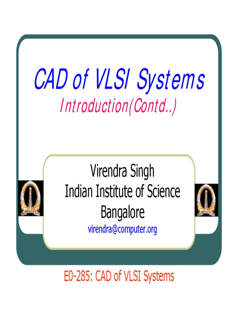 CAD of VLSI Systems Intro CNTD 4 PDF | PDF | Vertex (Graph Theory ...