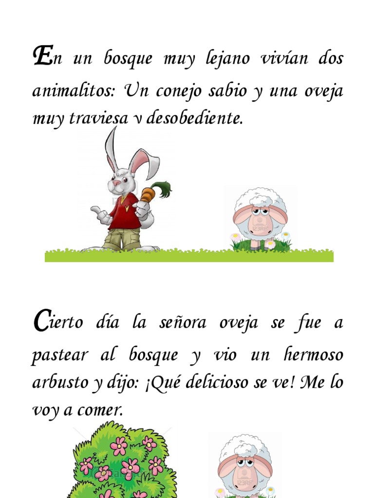 La Lección De La Señora Oveja La Importancia De La Obediencia Pdf