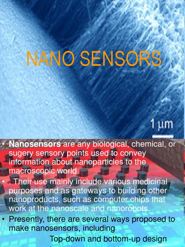 nano sensors.ppt | Physical Chemistry | Materials Science