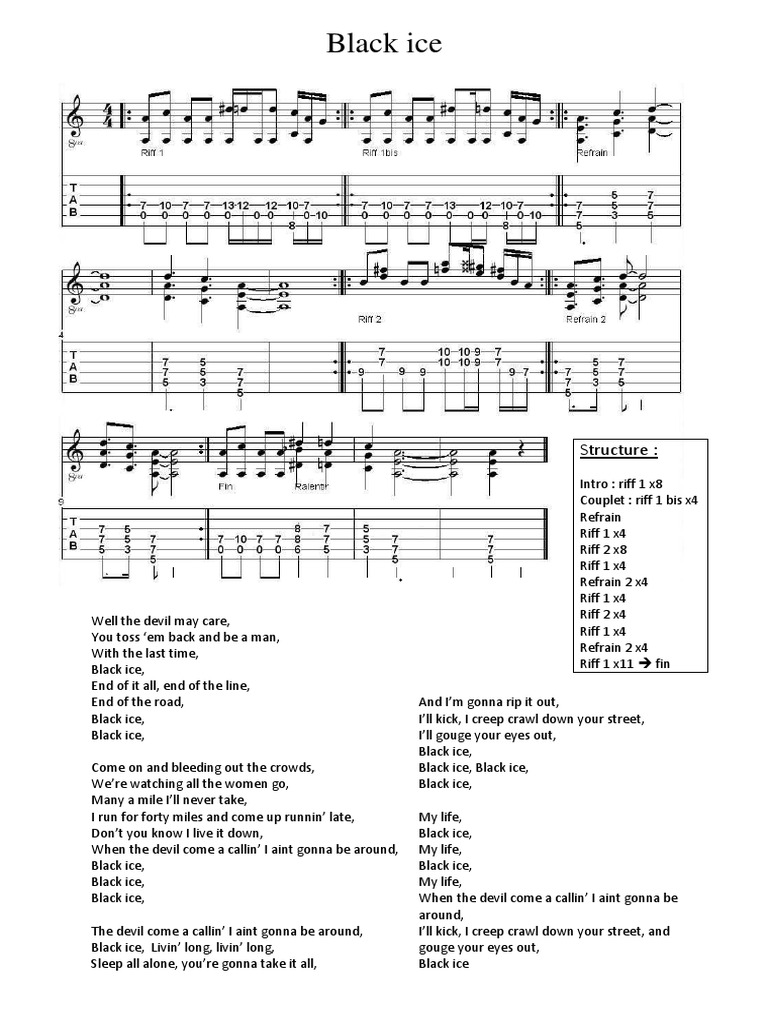 ACDC - Black Ice | PDF