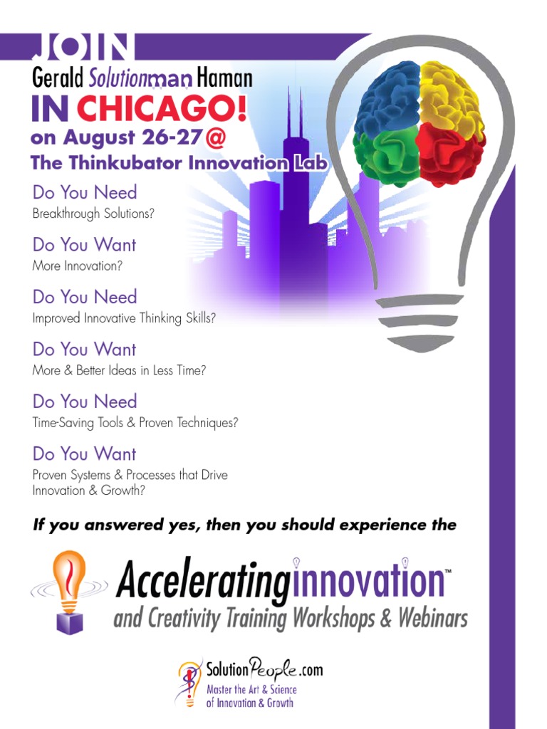 accelerating innovation training overview ebook | Innovation ...