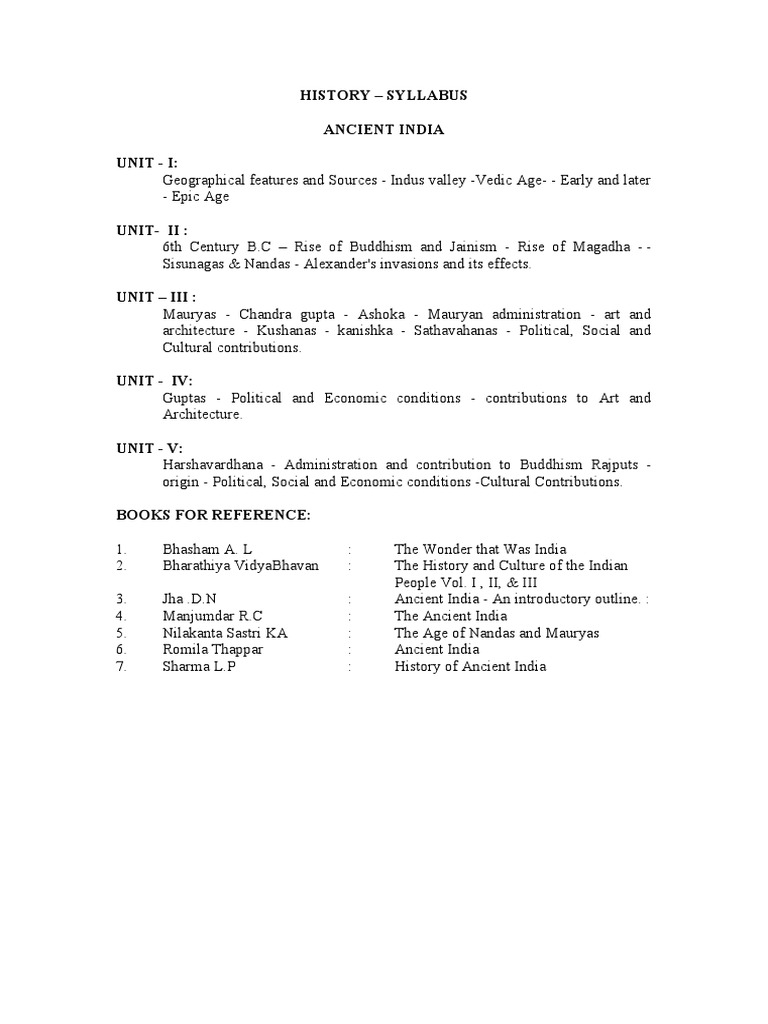 History Syllabus PDF | PDF | Tamil Nadu | Indian Independence Movement