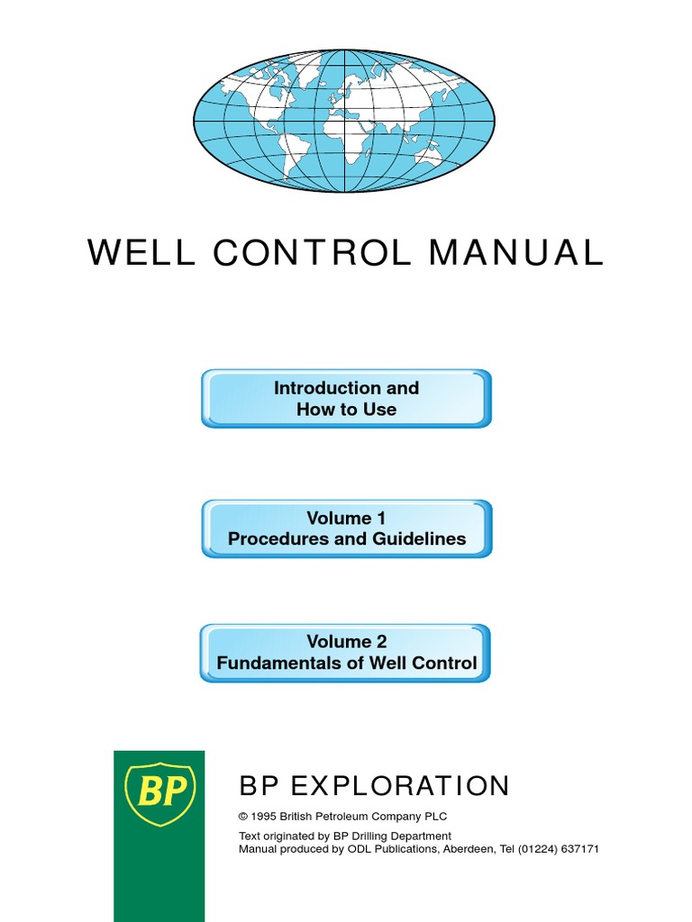 Well Control Manual | PDF | Drilling Rig | Pump
