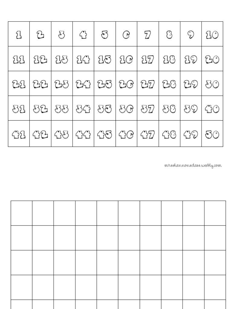 50s Chart | PDF