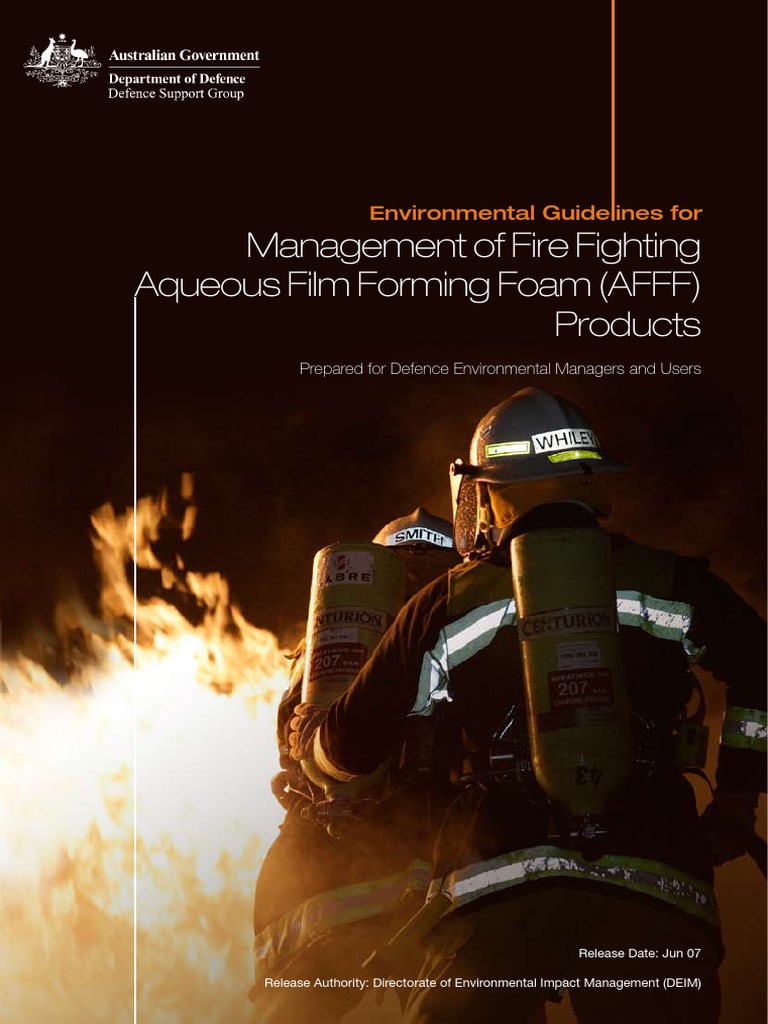 Afff May08 PDF | PDF | Sewage Treatment | Surfactant