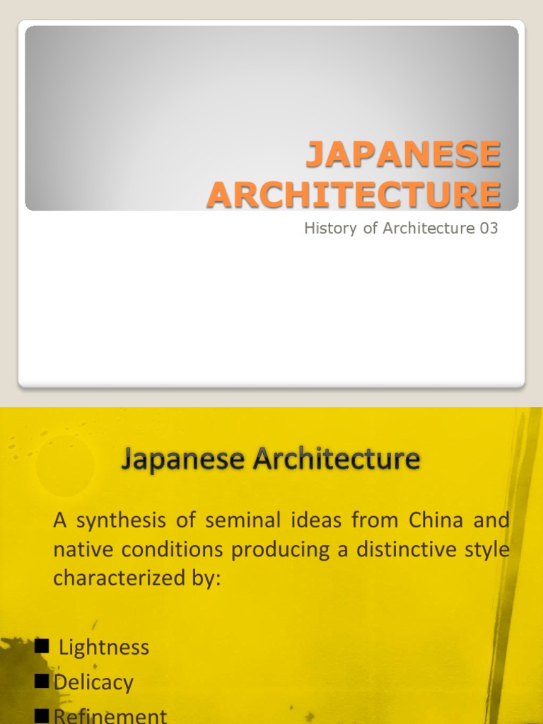 Japanese Architecture | PDF | Architectural Design | Architecture