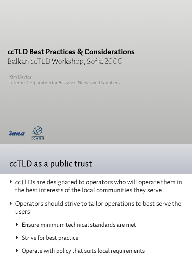 Davies Sofia Bestpractice 061025 | PDF | Internet