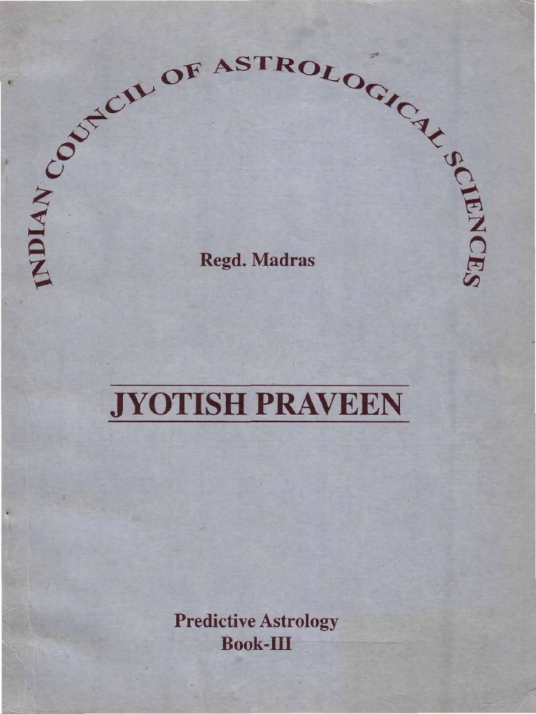 Jyotish Praveen III PDF | PDF