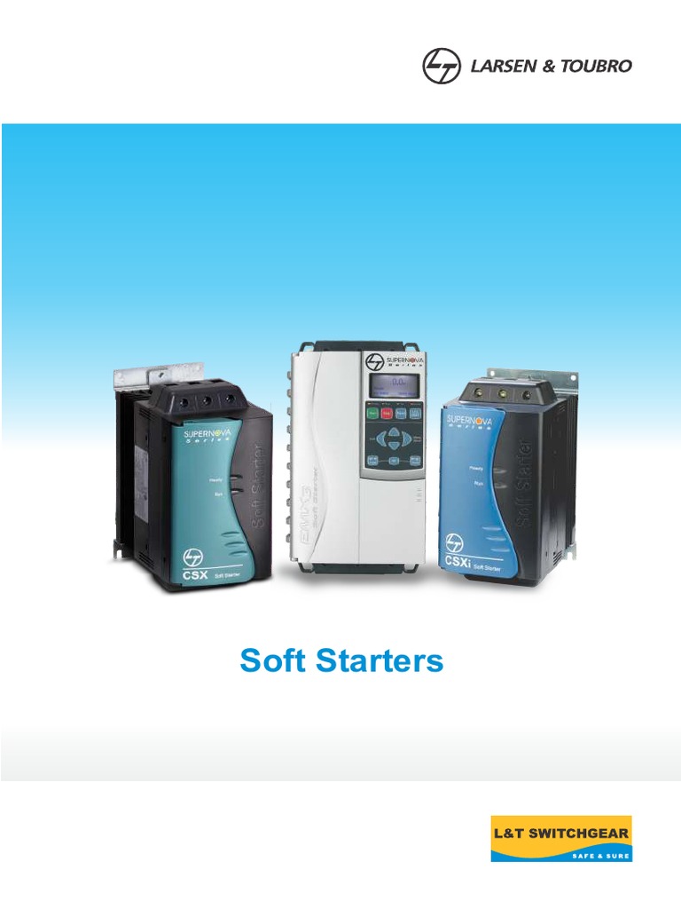 Soft Starter - L&T PDF | PDF | Capacitor | Pump