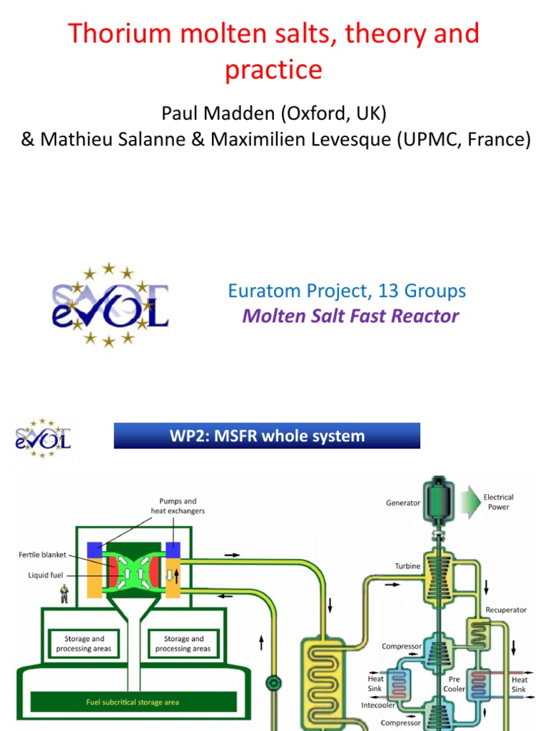 Thorium Molten Salts, Theory and Practice | PDF | Phase (Matter) | Melting