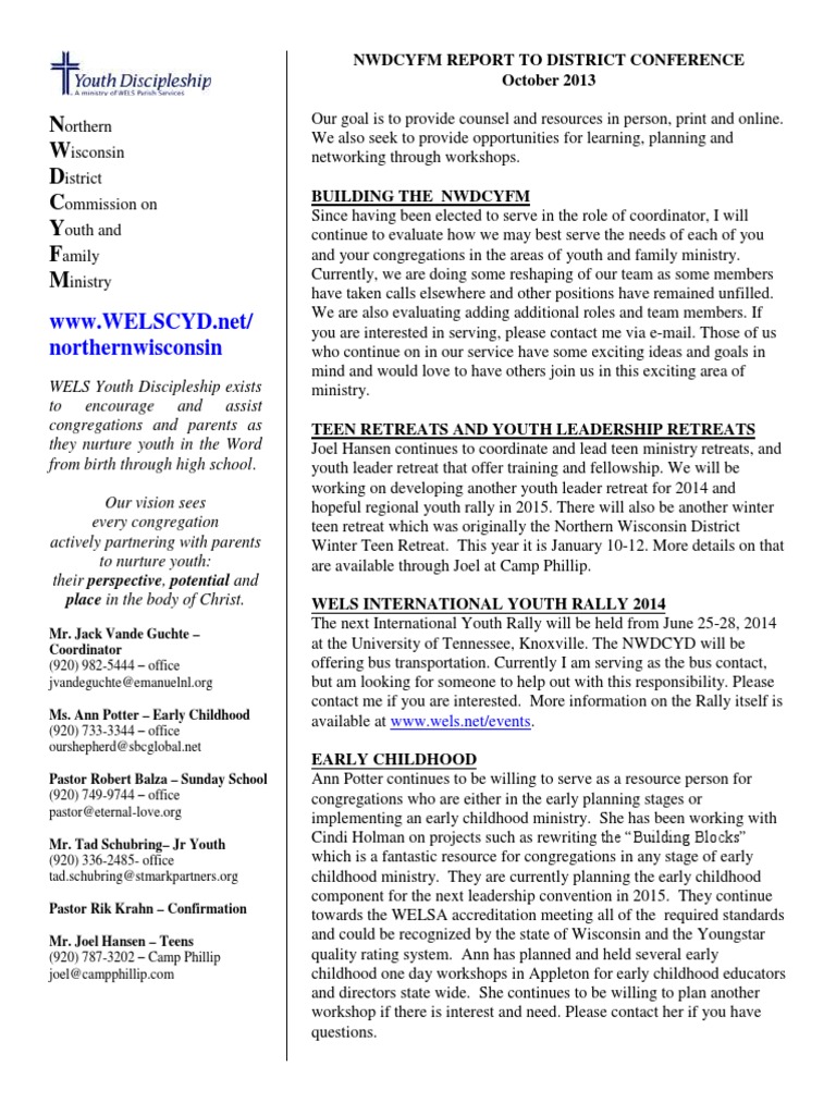 Youth Discipleship | PDF | Religious Education | Further Education