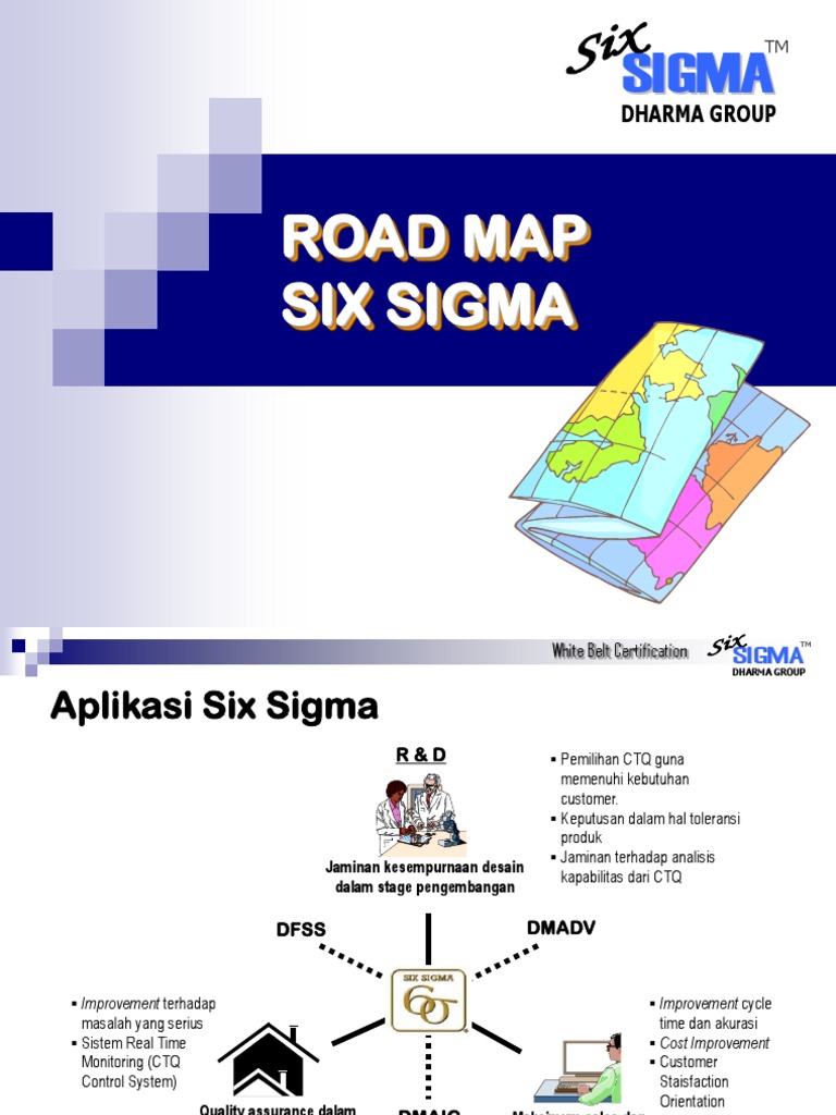 Road Map Six Sigma | PDF | Komputer
