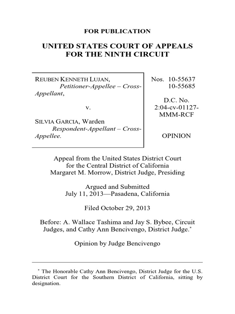 Lujan | PDF | Miranda Warning | Fifth Amendment To The United States ...