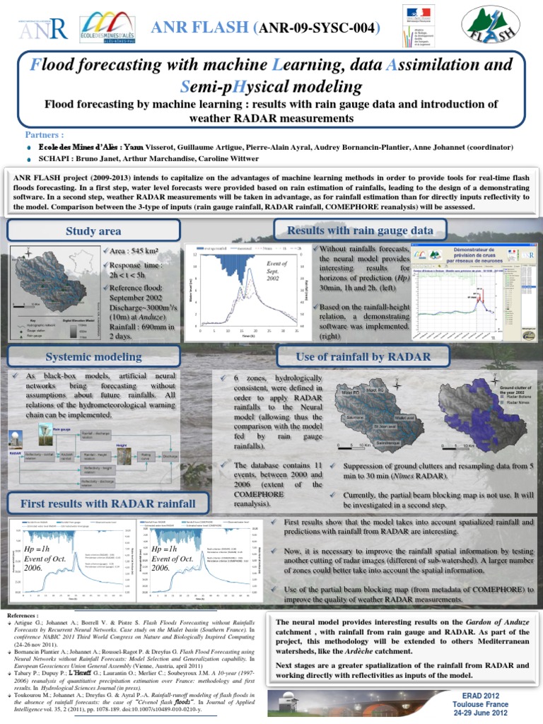 Flood Forecasting by Machine Learning: Results With Rain Gauge Data and ...