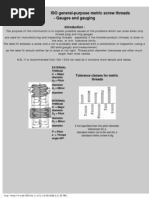Metric Thread - Extended Thread Size Range PDF | PDF | Metalworking ...