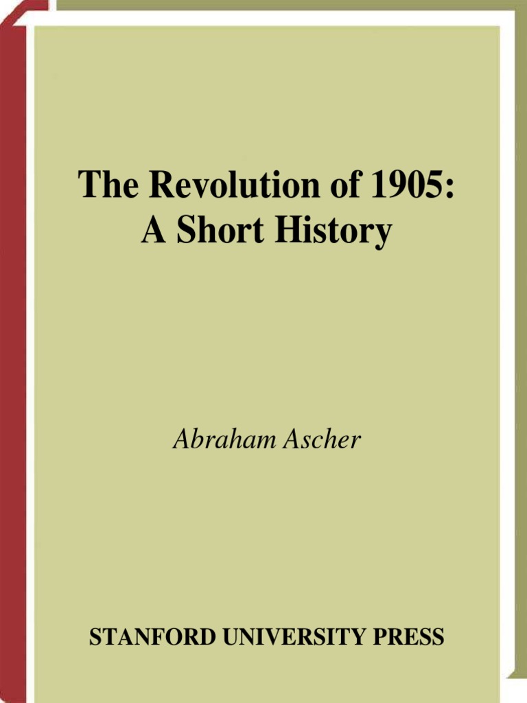 The Revolution of 1905 A Short History | PDF | Vladimir Lenin | Bolsheviks