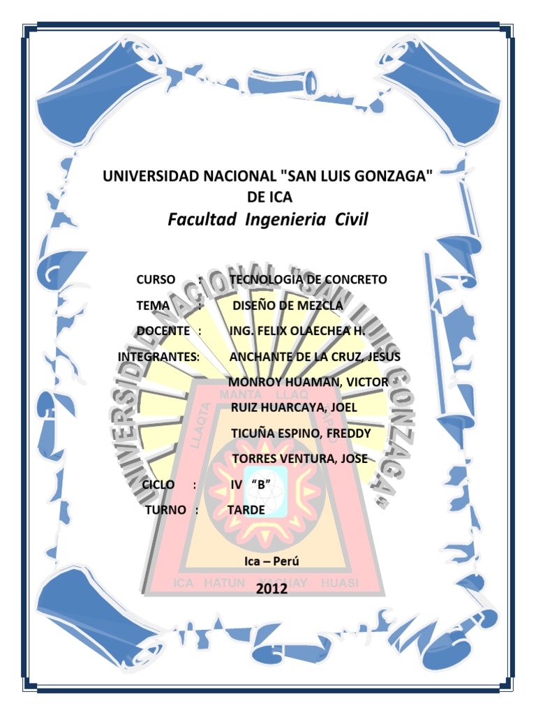 Diseño de Mezcla de Concreto Walker | PDF | Resistencia de materiales ...