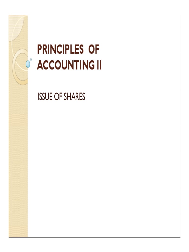 Understanding Share Issues and Subscriptions | PDF