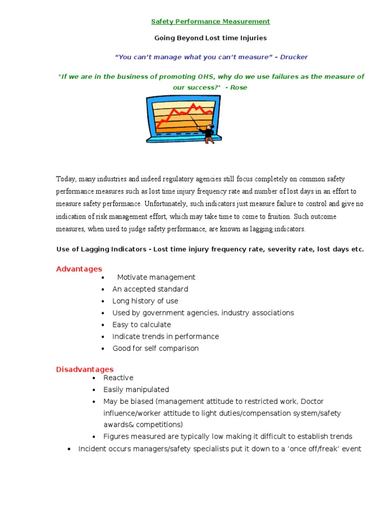 Effective Safety Performance Metrics | PDF | Safety | Occupational ...