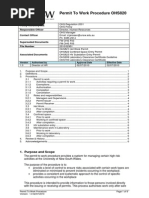 SHELL Retail Permit To Work System - 5 1 - Forms | PDF | Personal ...