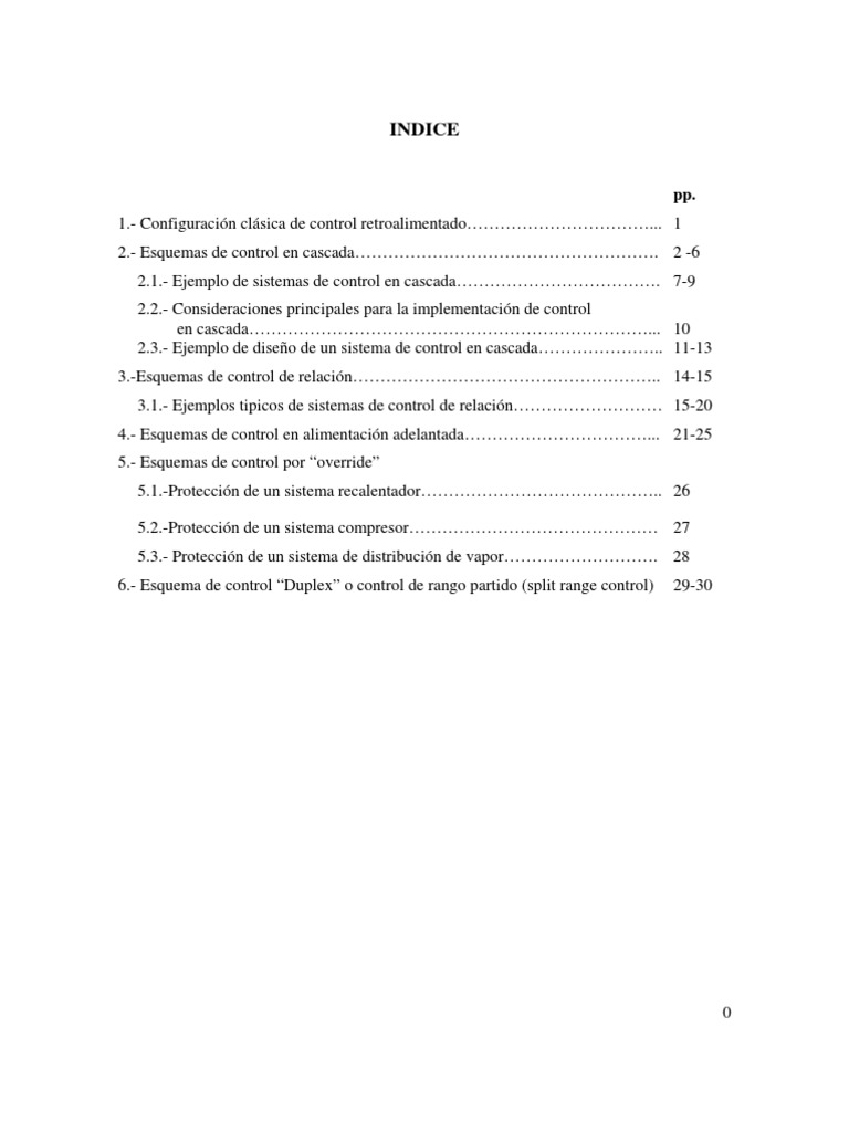 Esquemas de Control | PDF | Sistema de control | Realimentación