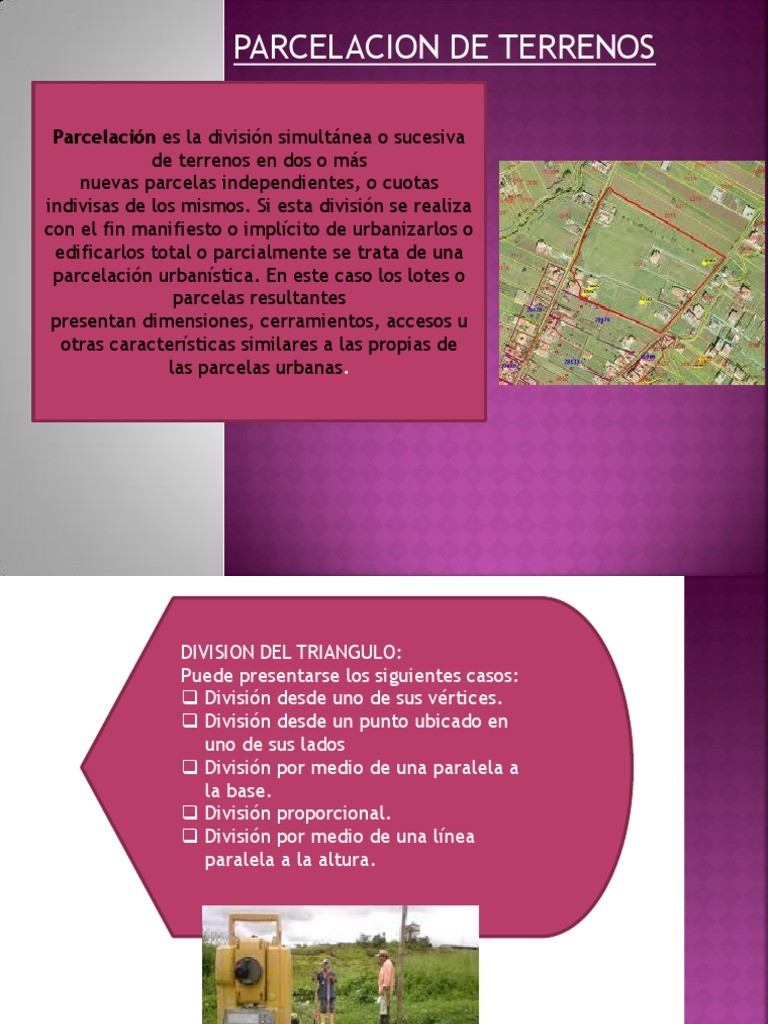 Parcelacion de Terrenos | PDF | Triángulo | Geometría