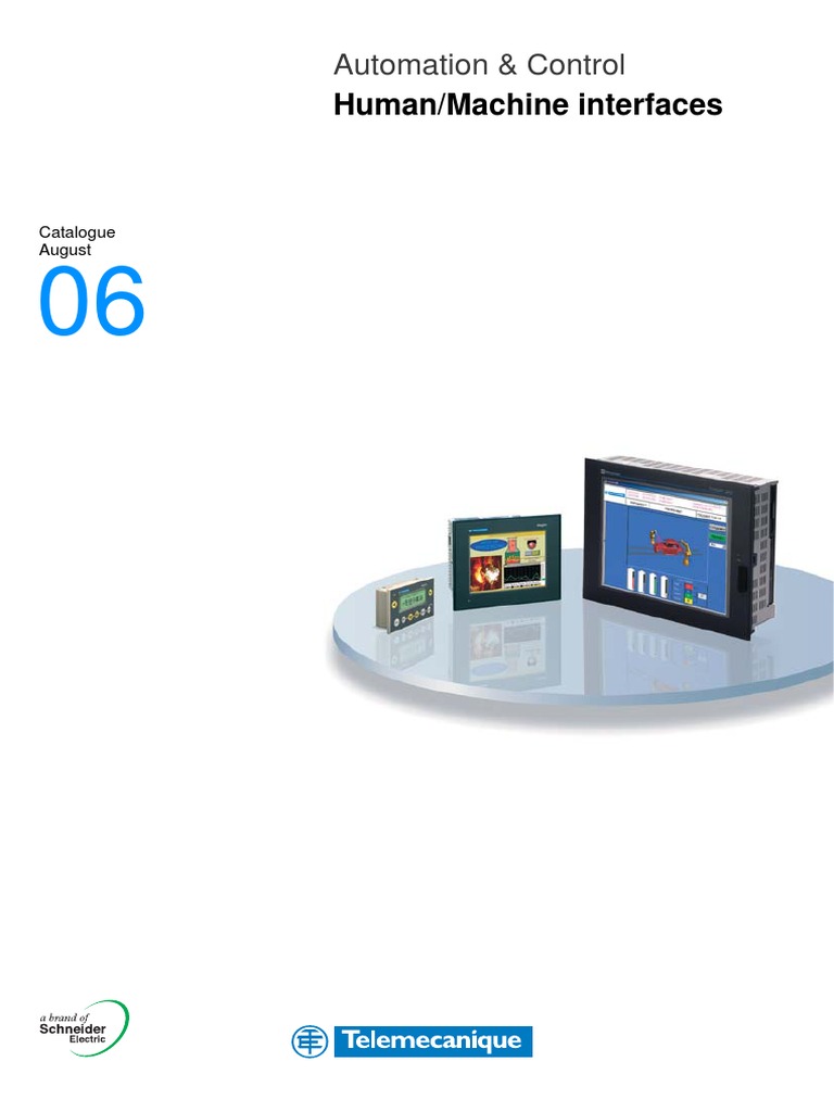 Human Machine Interfaces - Cati - en - 200608 PDF | PDF | Programmable ...