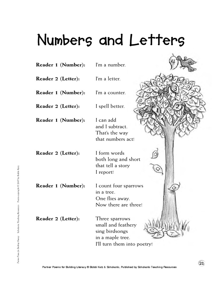 Numbers Letters | PDF