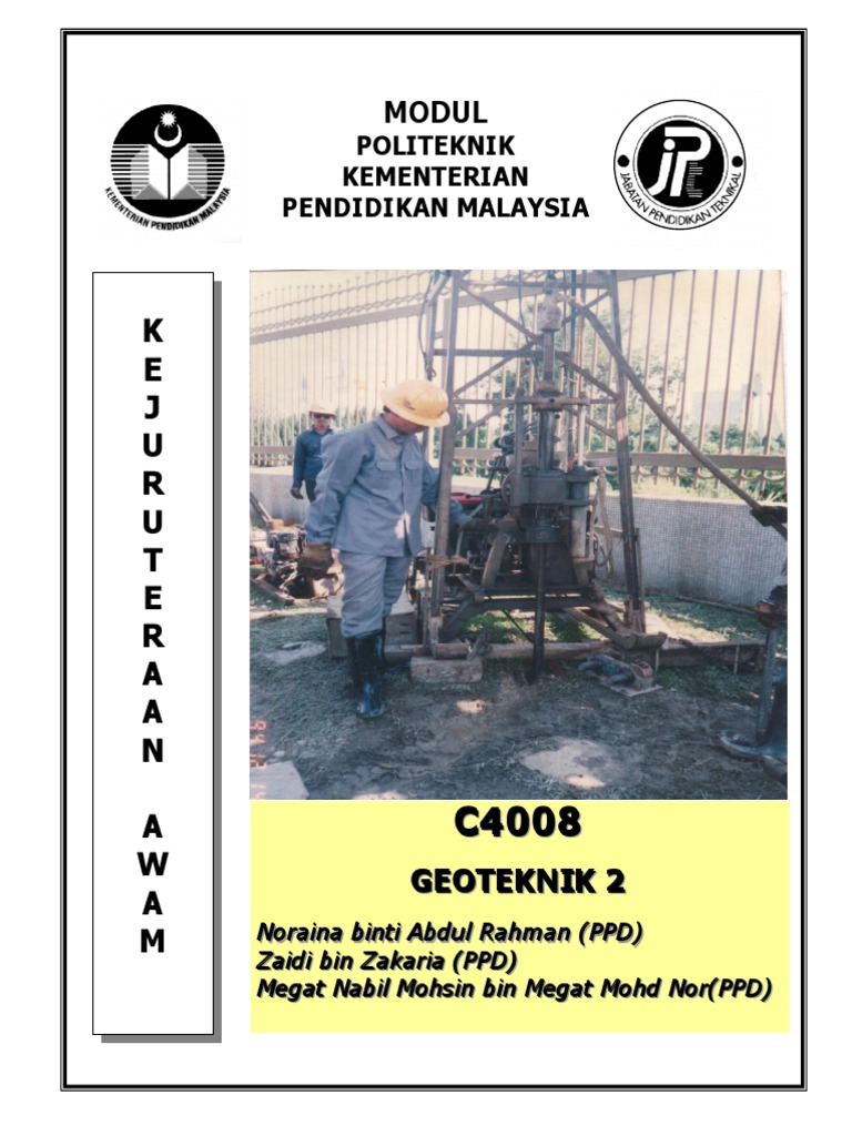 C4008 Geoteknik 2 - UNIT0 PDF | PDF