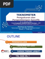 Pengukuran Tingkat Kesiapterapan Teknologi | PDF