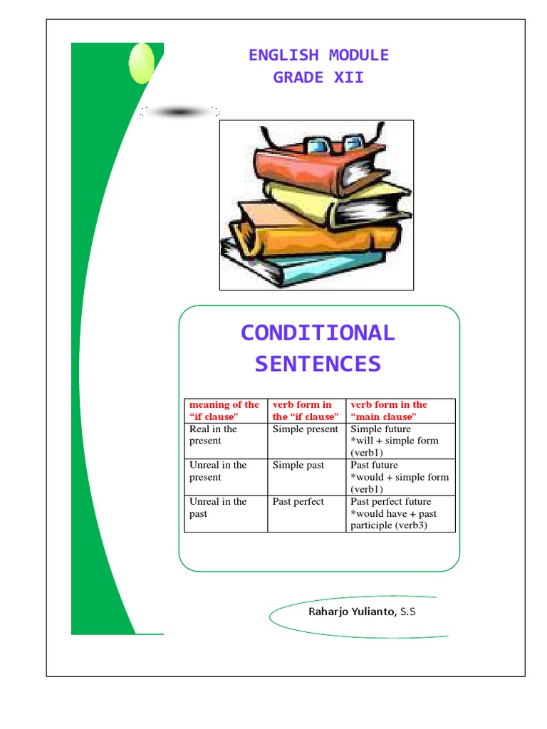 Conditional Sentences | PDF | Style (Fiction) | Semantic Units