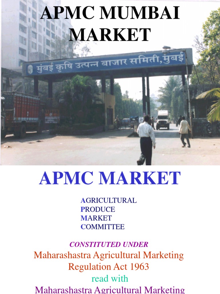 APMC | PDF | Warehouse | Agriculture