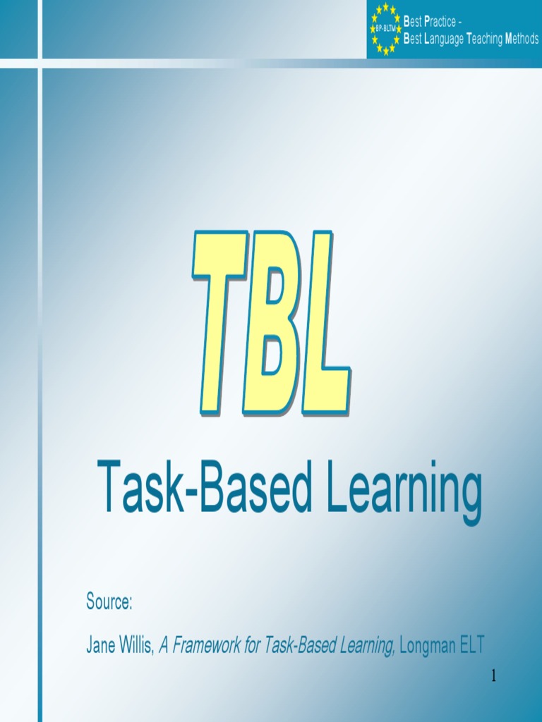 TBL_presentation.pdf | Teaching Method | Language Education