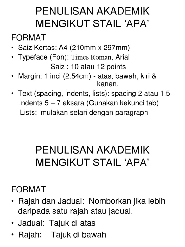 Penulisan Akademik | PDF