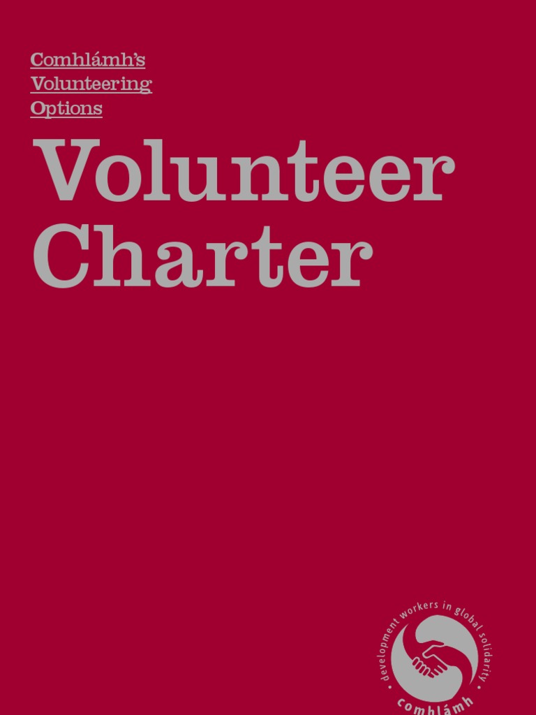 Comhlámh Volunteer Charter Guide | PDF
