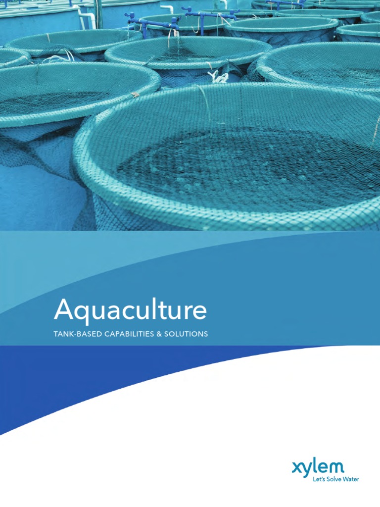 Xylem Tank-Based Aquaculture Catalog Featuring YSI, Flygt, Wedeco and ...