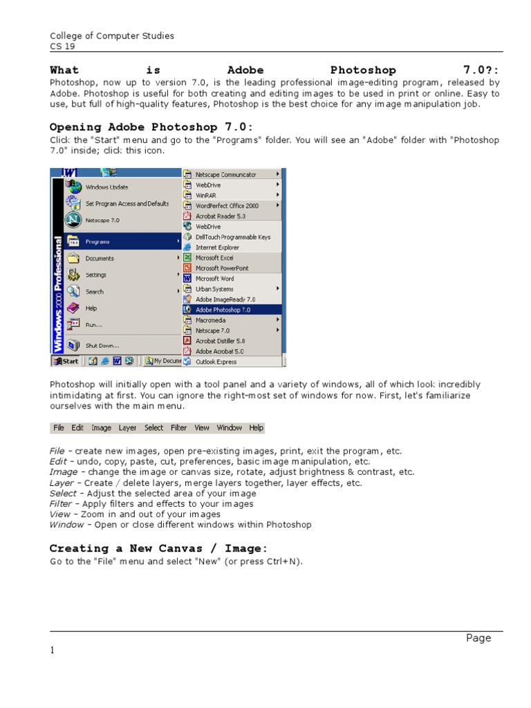Photoshop Notes | PDF | Adobe Photoshop | Icon (Computing)