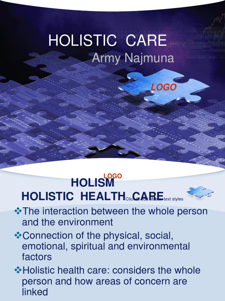 HOLISTIC CARE.ppt | Alternative Medicine | Psychotherapy