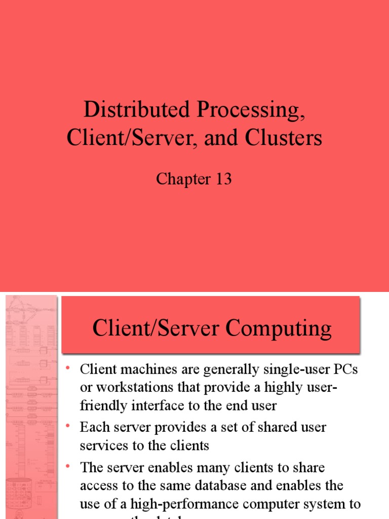 Operting System Book | PDF | Computer Cluster | Client–Server Model