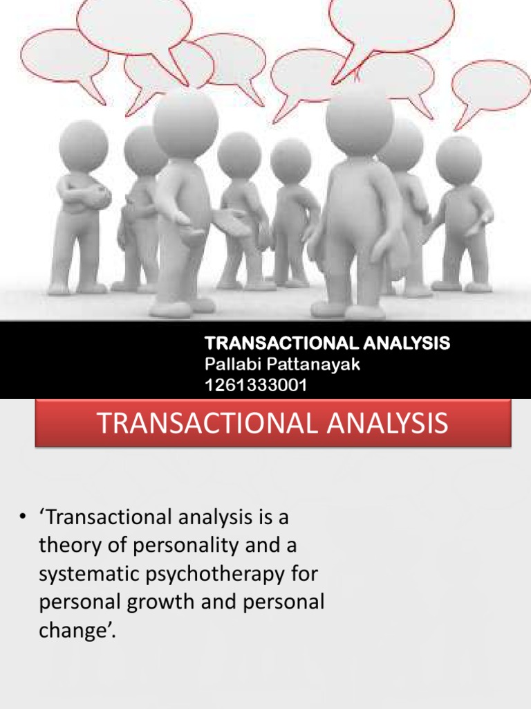Transactional Analysis | PDF | Psychotherapy | Mental Health