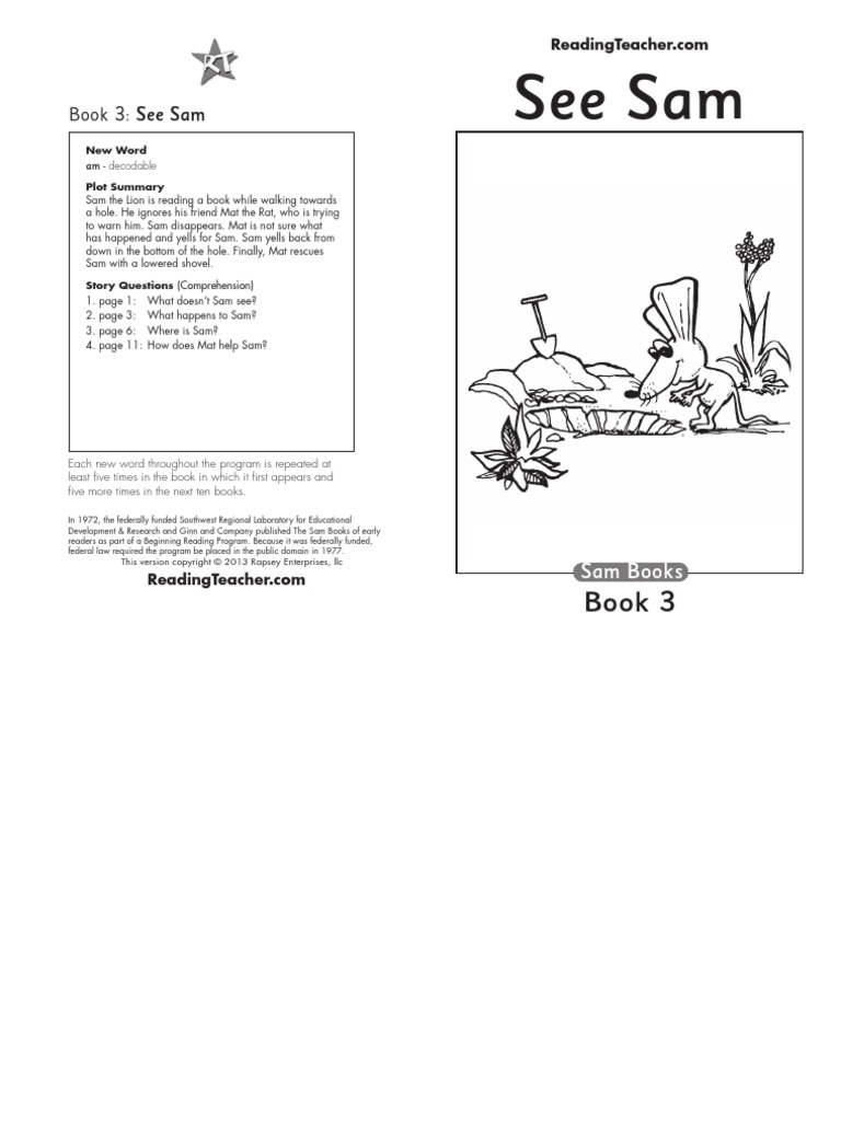 See Sam: Book 3 | PDF