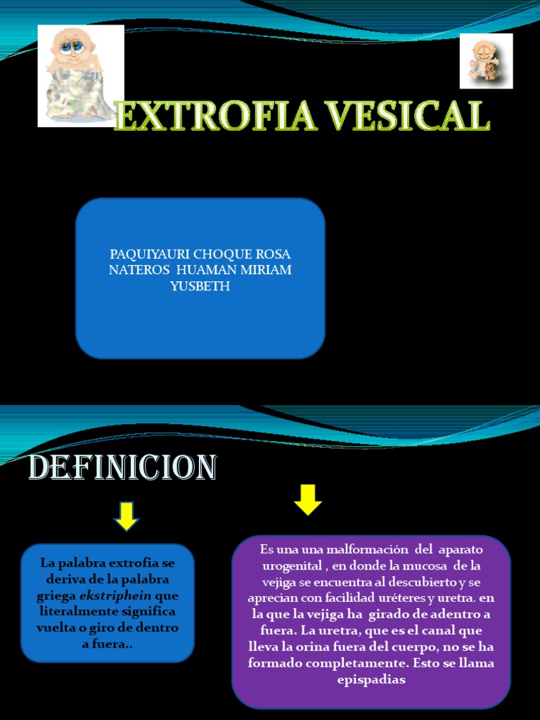Extrofia Vesical: Definición y Tratamiento | PDF | Salud y bienestar