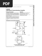 LM733/LM733C Amplifier Datasheet | PDF | Amplifier | Electronic Circuits