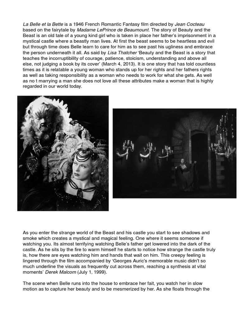 La Belle Et La Bete | PDF