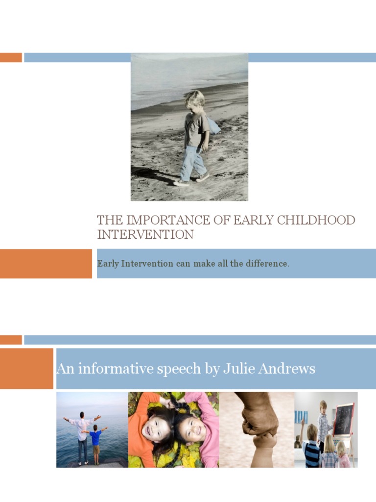 Early Childhood Intervention Benefits | PDF | Childhood | Family