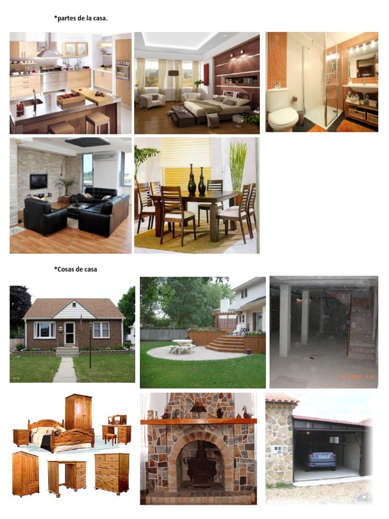 Partes de La Casa Imagenes | PDF