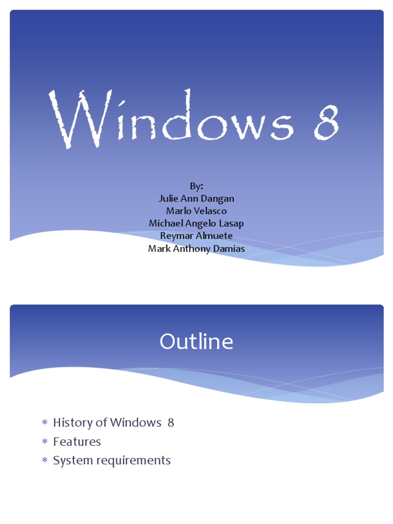 Windows 8 | PDF | Windows 8 | Backup