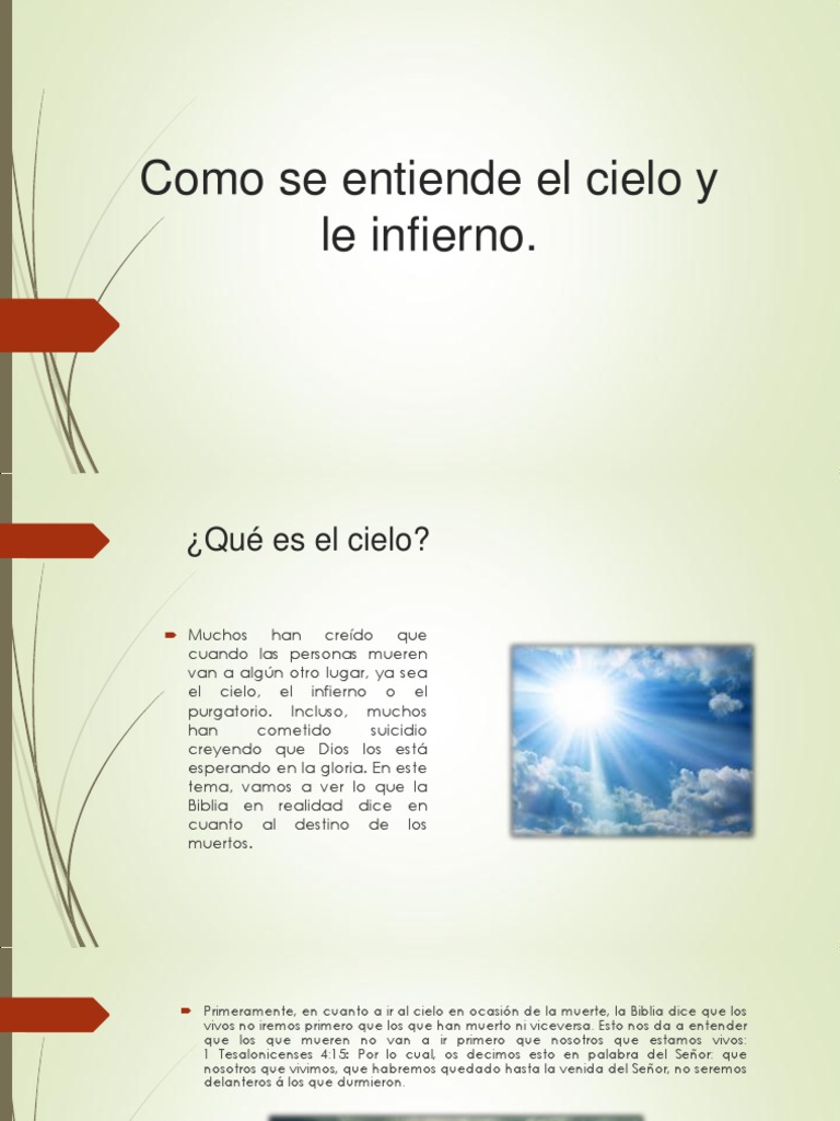 Cielo e Infierno: Perspectivas Bíblicas | PDF | Infierno | Mitología