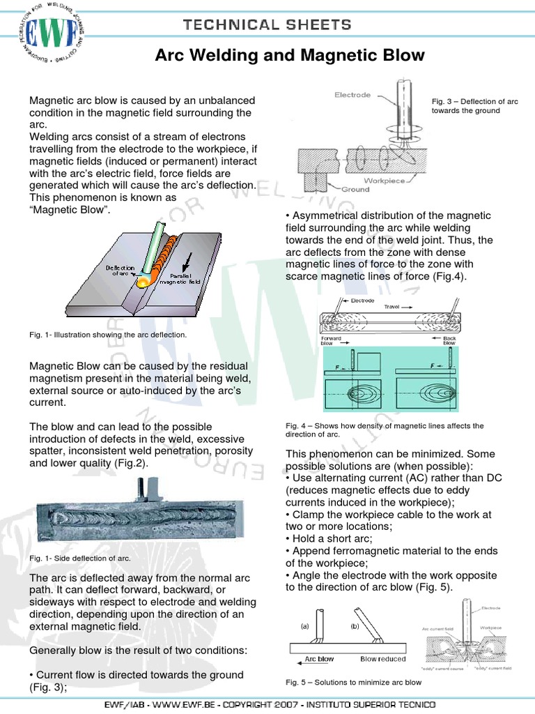 Understanding and Mitigating Magnetic Arc Blow | PDF