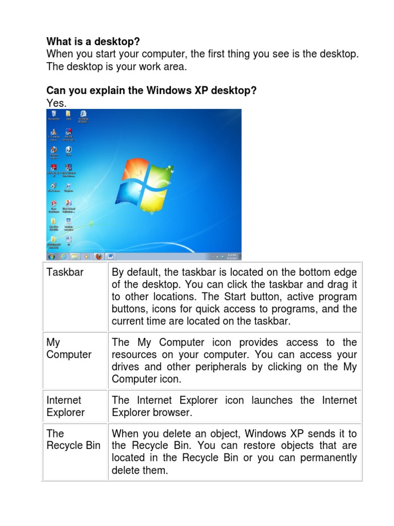 Basic Computer Literacy Final | Microsoft Word | Icon (Computing)
